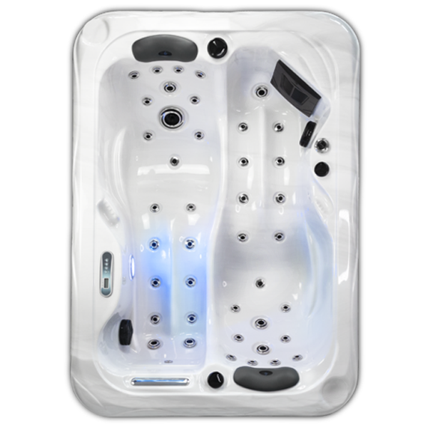 Modelo Spa y Jacuzzi Mitto. Capacidad 2 personas • Goccia Spa